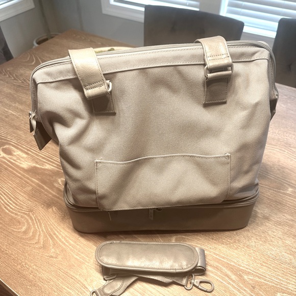 BEIS | Bags | Beis Convertible Mini Weekender In Greynew Without Tags ...
